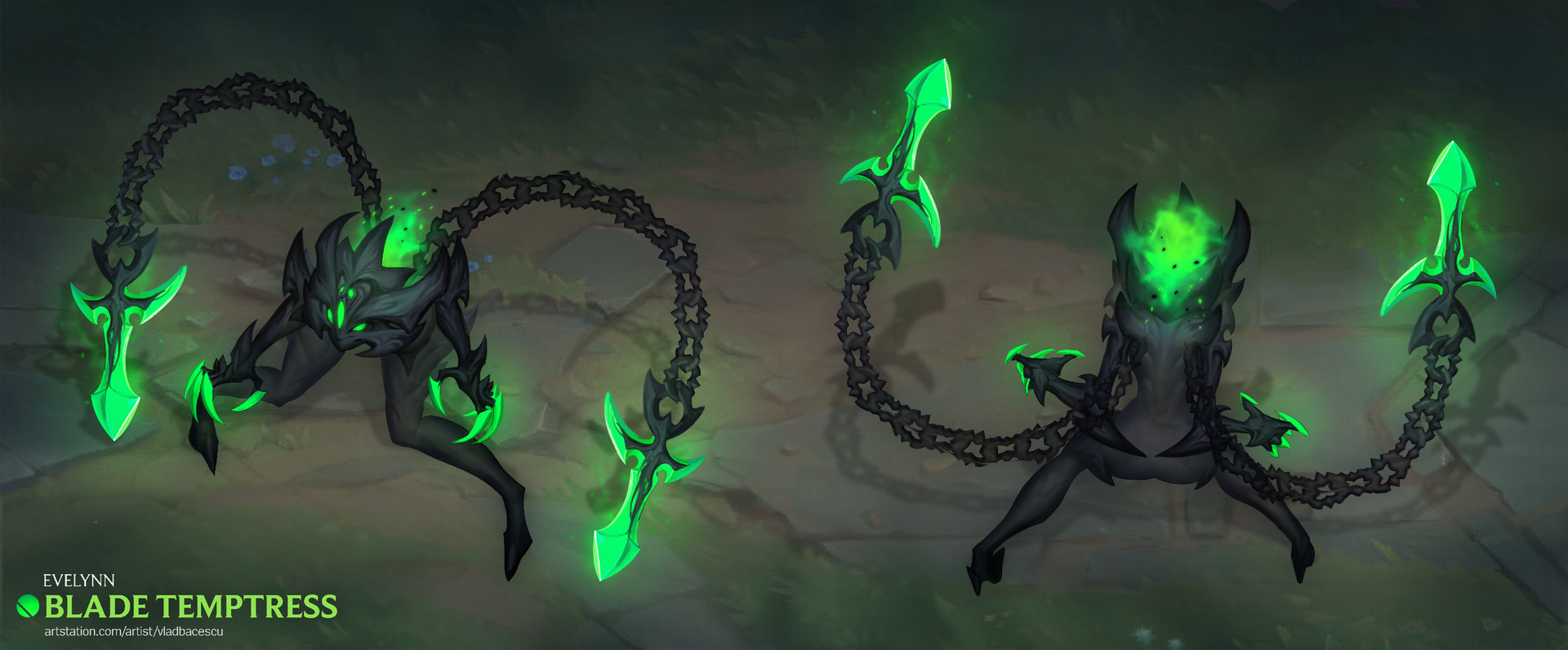 【LoL】ツルギの女王イブリン【ファンアート】 | LoL忍者