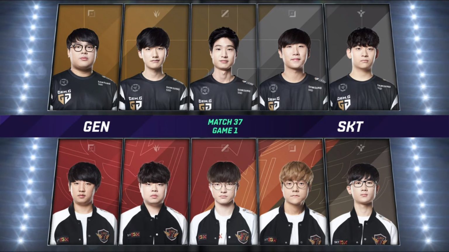 【LoL】Gen.G対SK Telecom T1（LCK 2019サマー第4週） | LoL忍者