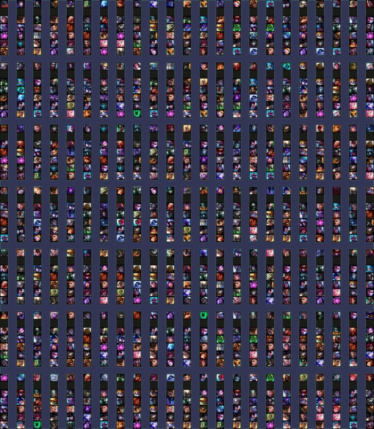 【LoL】全チャンピオンのカウンター構成が一目でわかる画像を作ってみた | LoL忍者