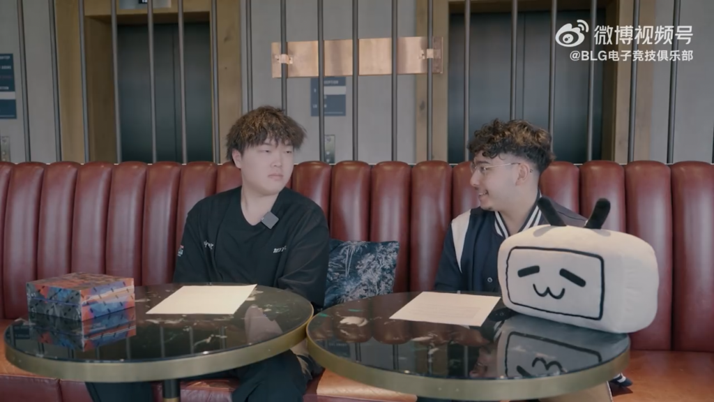 BLG BinとG2 BrokenBladeの対談 by BLG：Bin「僕の好きなスポーツ知ってる？」BB「ボクシング！あと腕相撲もLPL最強らしいね」 | LoL忍者