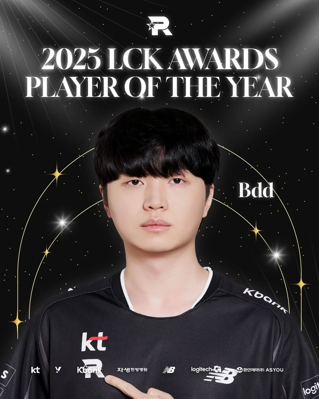 【LoL】BddがLCK年間最優秀選手（Player of the Year）を受賞。Faker、Chovyらを抑える | LoL忍者