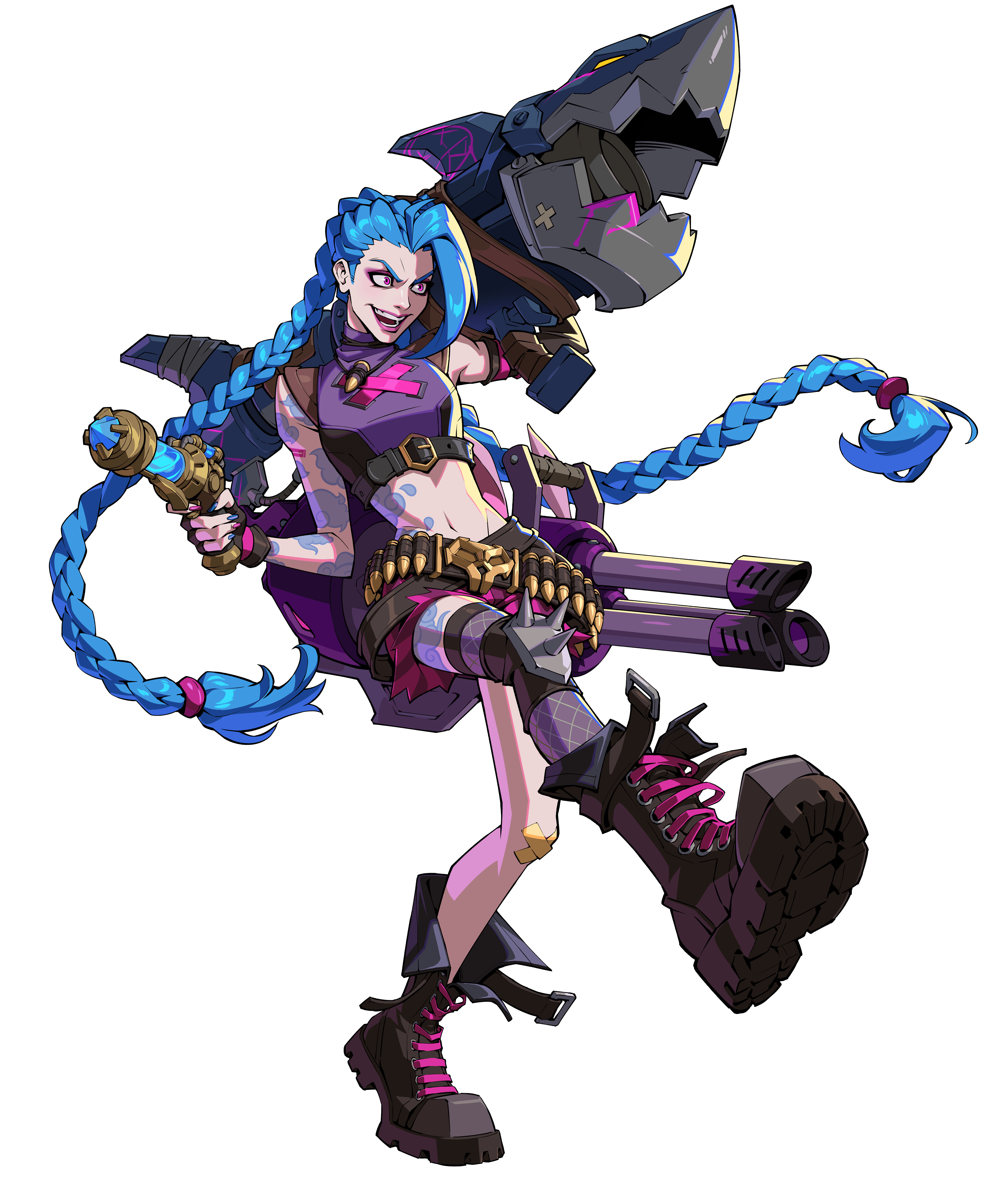 2XKO_Jinx_Full_body | LoL忍者