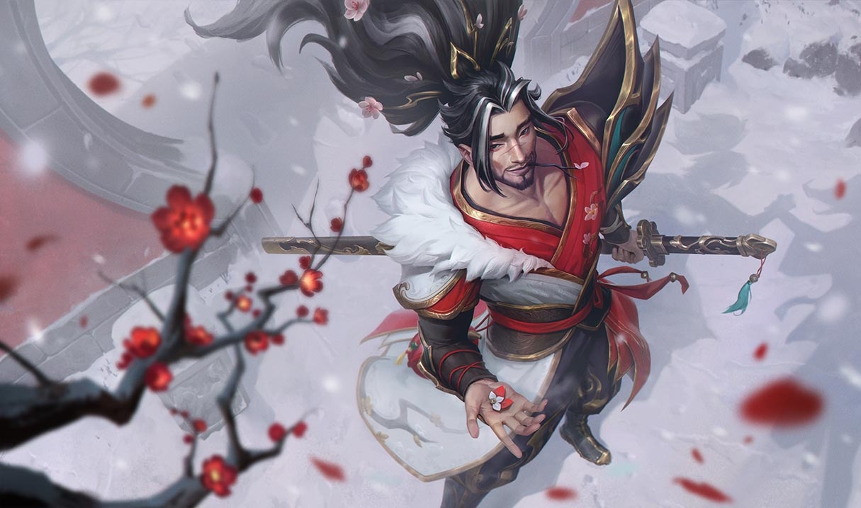 Yasuo_PetalsofSpringSkin | LoL忍者